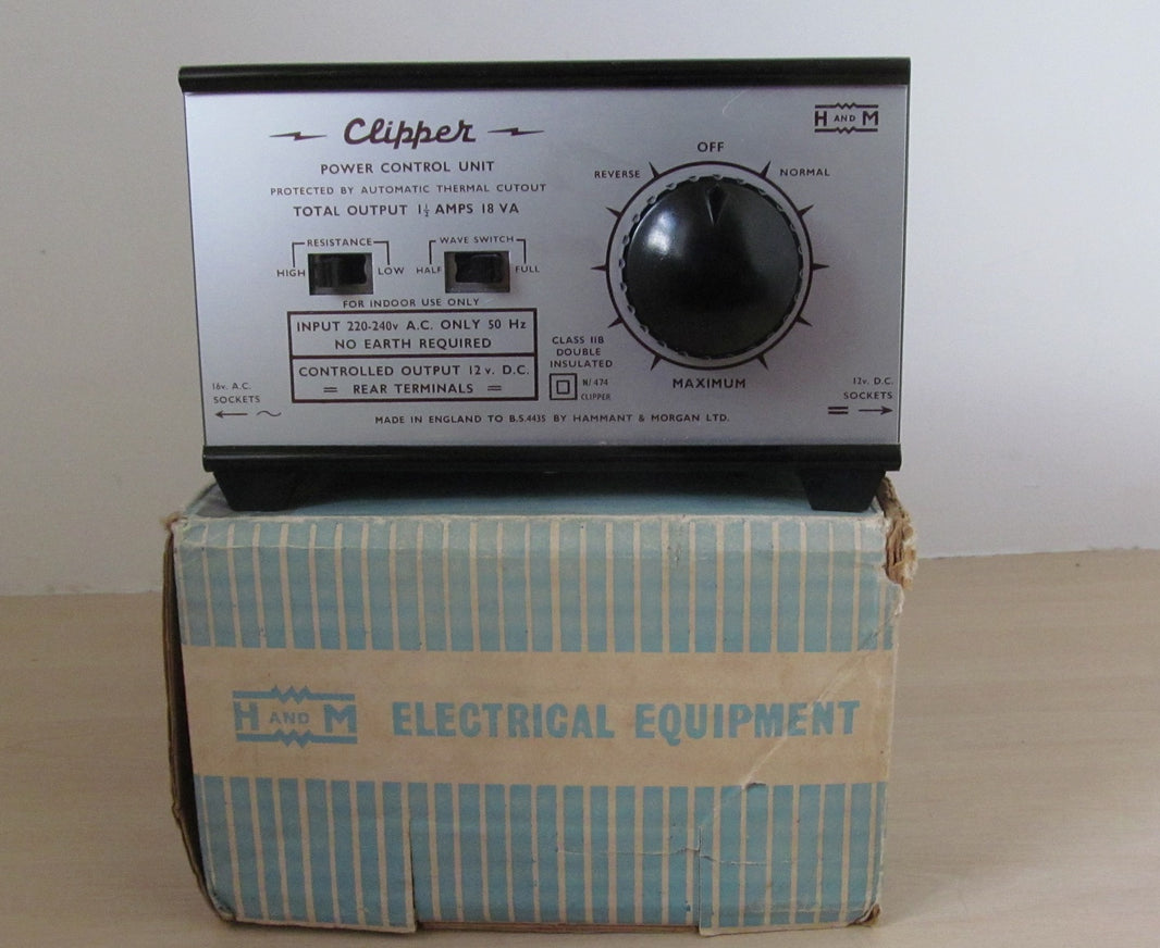Hammant and Morgan (British Built) pre-owned Model Train Controllers ...