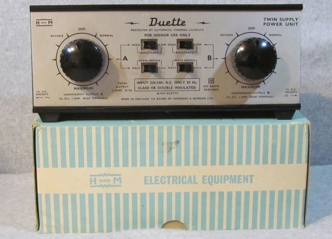 Hammant and Morgan (British Built) pre-owned Model Train Controllers ...