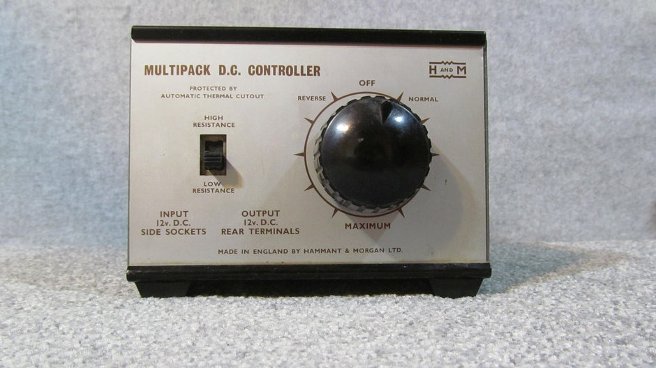 Hammant and Morgan (British Built) pre-owned Model Train Controllers – handem electronics