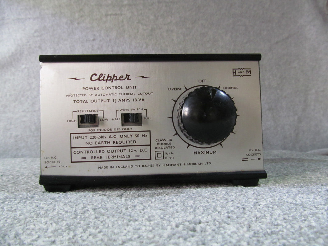 Hammant and Morgan (British Built) pre-owned Model Train Controllers ...