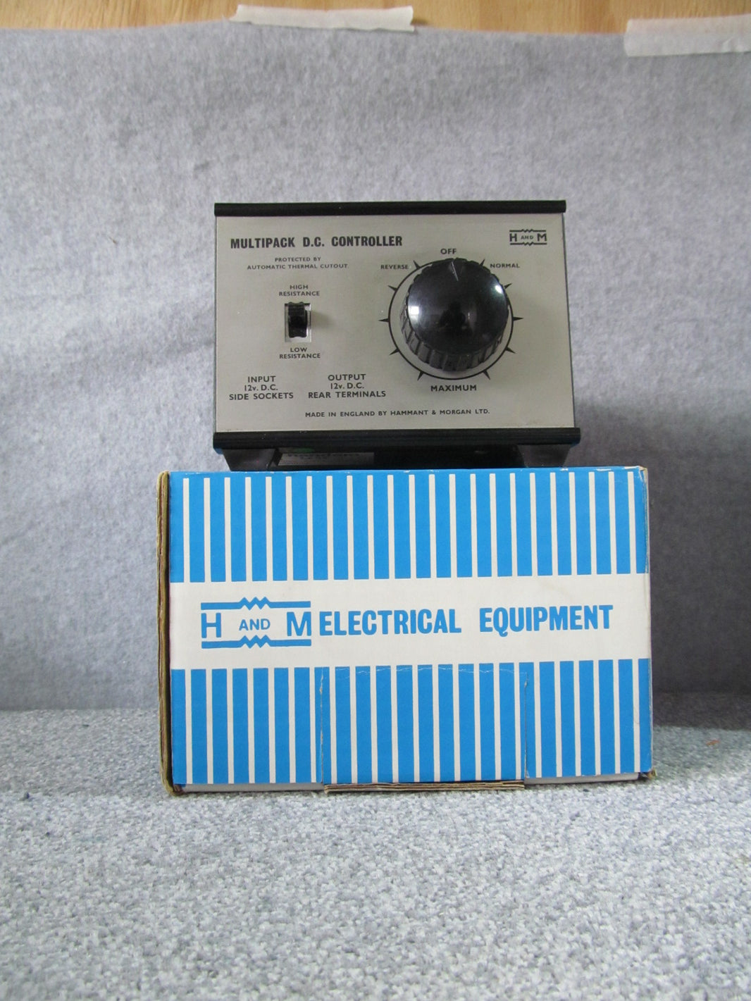 Hammant and Morgan (British Built) pre-owned Model Train Controllers ...